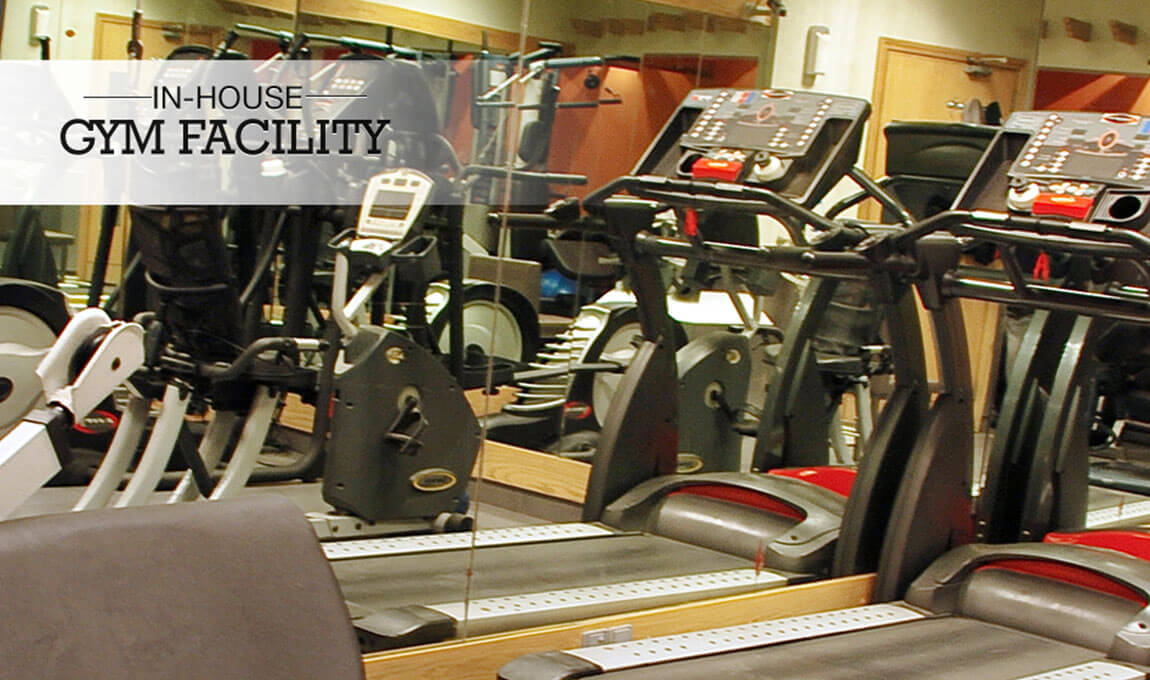 Axact’s ultra-modern gym with the most advanced exercise equipment ...